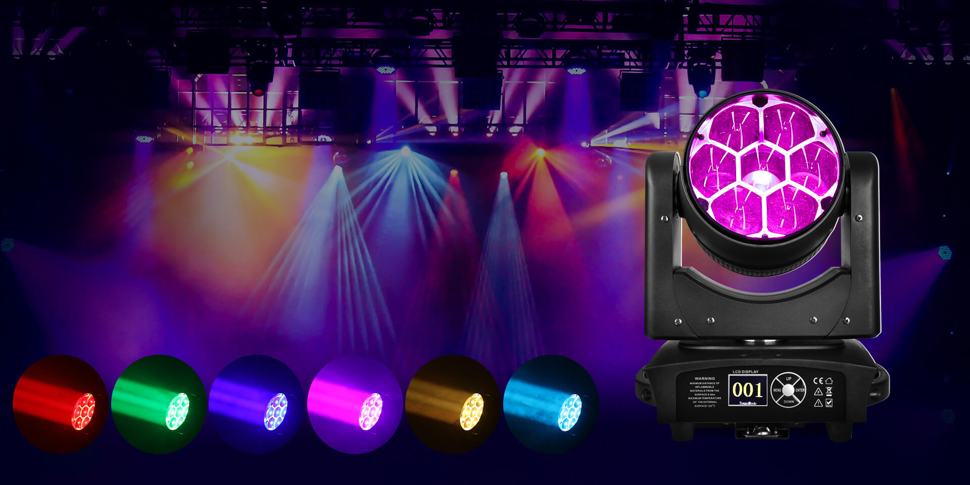 Betopper LM0740: A Versatile Moving Head Light for Multi-Scene Applica
