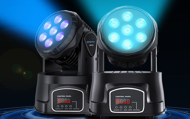 Create Stunning Lighting Effects with Betopper Mini Stage Lights ...