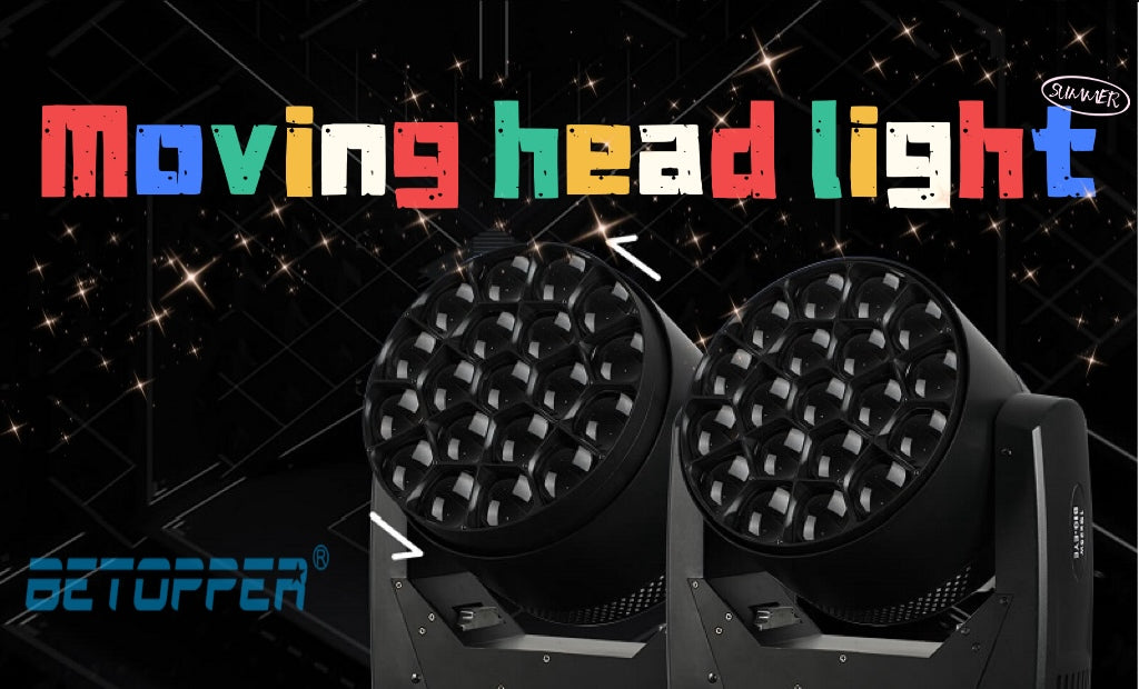 Working principle and technical characteristics of moving head lights