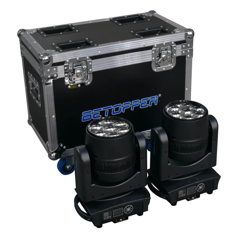 Betopper LM0740 7x40W Wash&Zoom Moving Head Stage Light