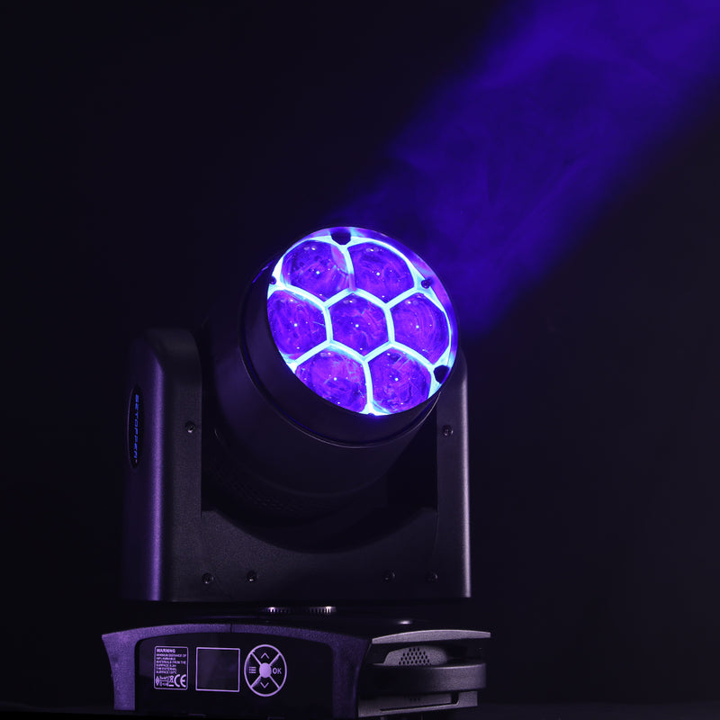 Betopper LM0740 7x40W Wash&Zoom Moving Head Stage Light