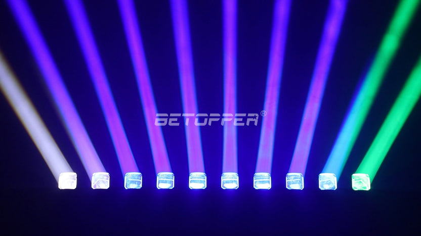 Betopper L1015 10x15w RGBW Moving Beam LED Light Bar