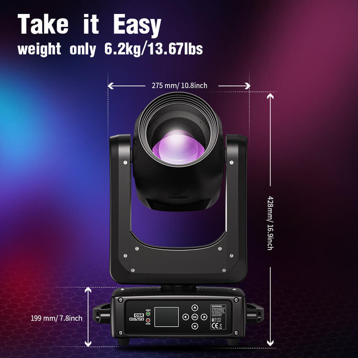 Betopper 9R 260W Osram Engine Beam Moving Head Light