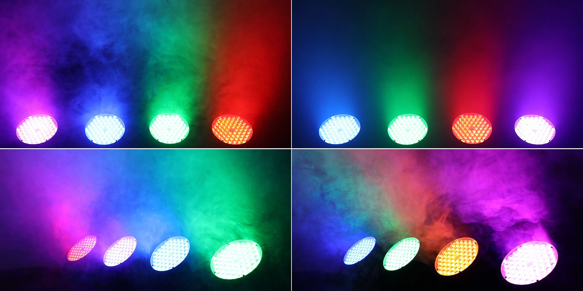 Betopper 60x2W RGBW 4-in-1 DJ Wedding Par Lights
