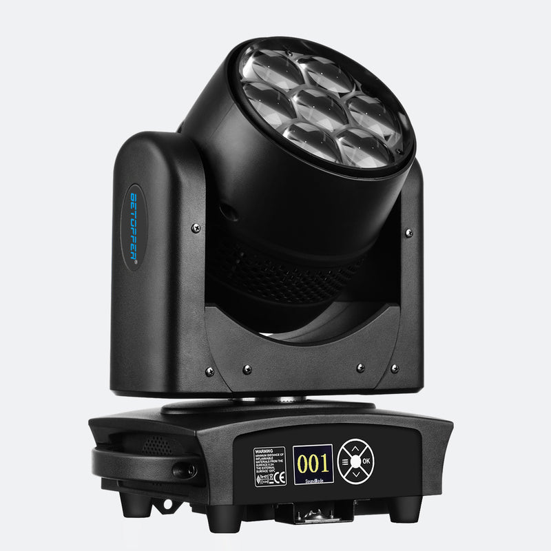 Betopper LM0740 7x40W Wash&Zoom Moving Head Stage Light
