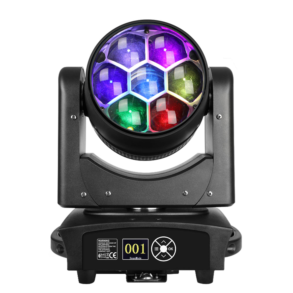 Betopper LM0740 7x40W Wash&Zoom Moving Head Stage Light