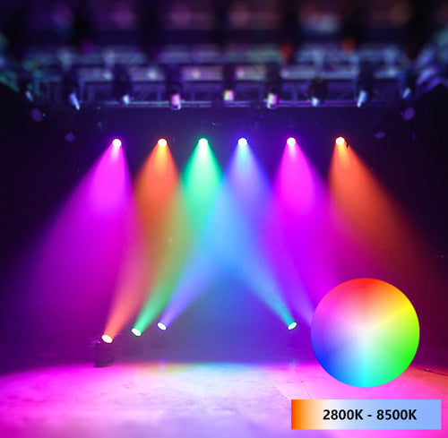 Betopper LM0740 7x40W Wash&Zoom Moving Head Stage Light