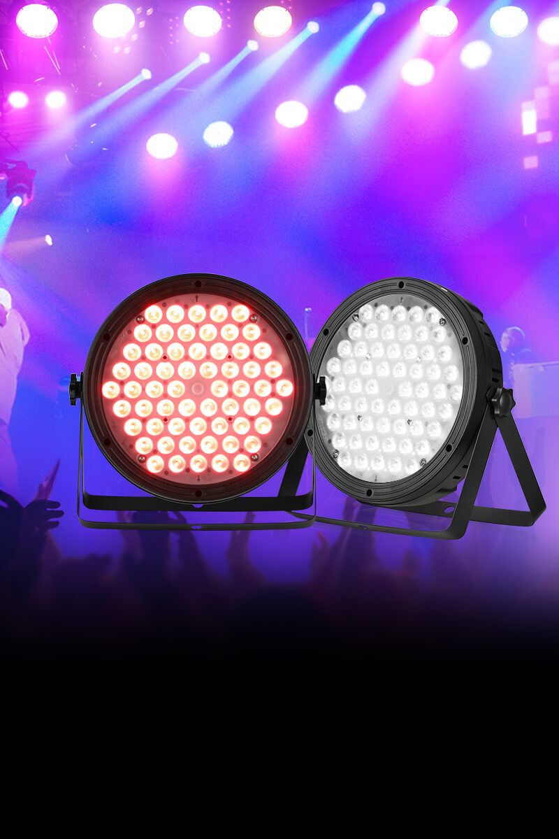Betopper 60x2W RGBW 4-in-1 DJ Wedding Par Lights
